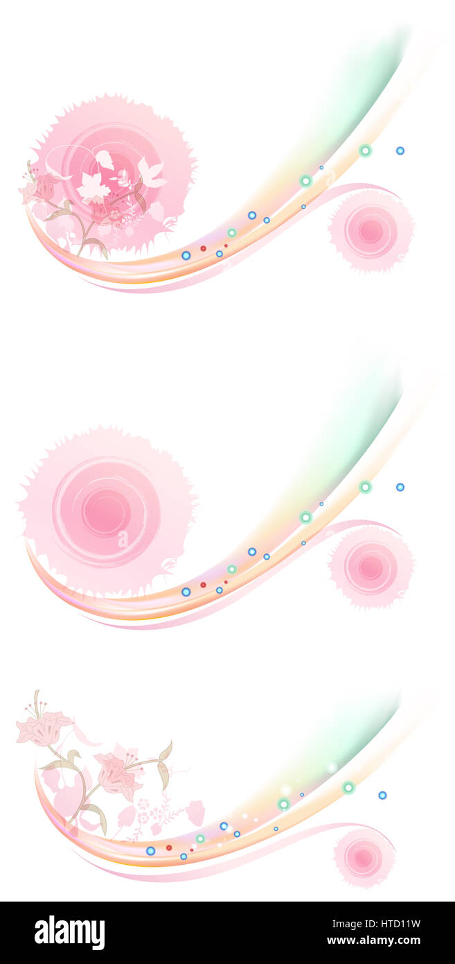 Abstract curve round shape Cut Out Stock Images & Pictures - Alamy