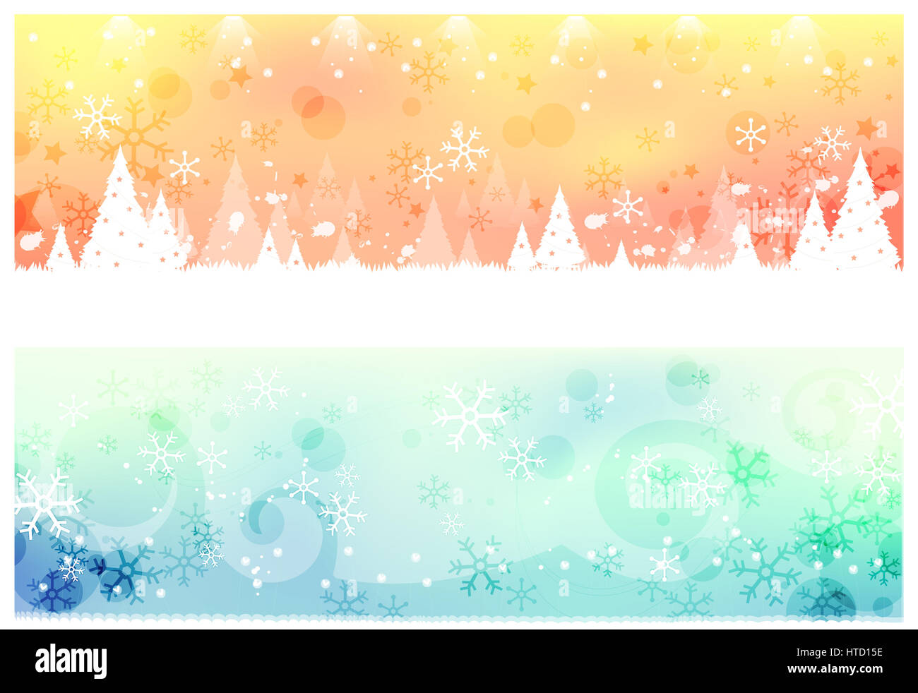 Abstract art trees four seasons hi-res stock photography and images - Alamy