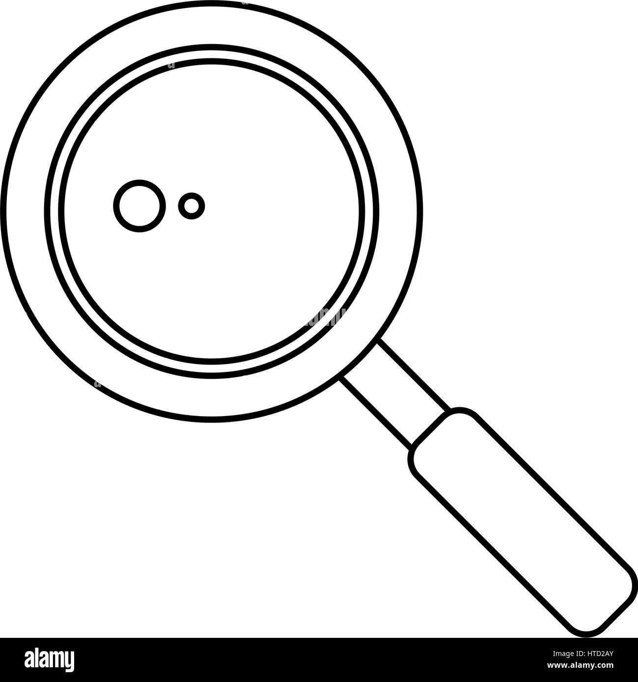 Drawing loupe Cut Out Stock Images & Pictures - Alamy