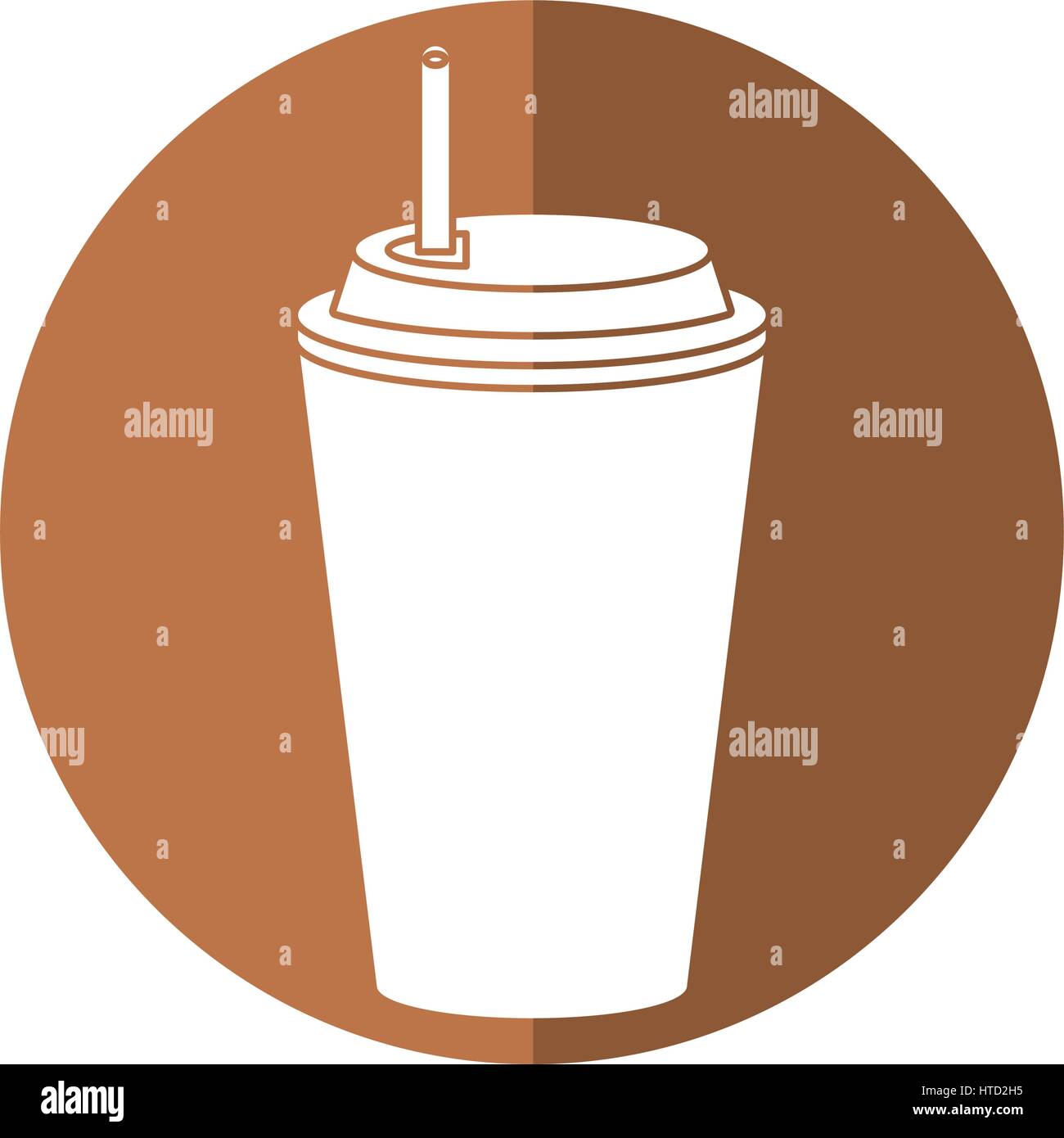 Paper carton coffee Stock Vector Images - Alamy
