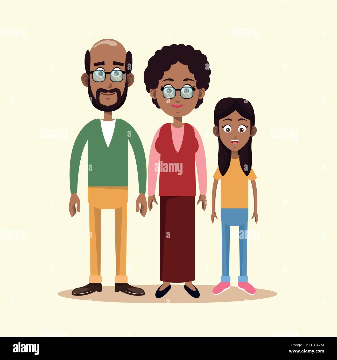 Boy grandchild Stock Vector Images - Alamy