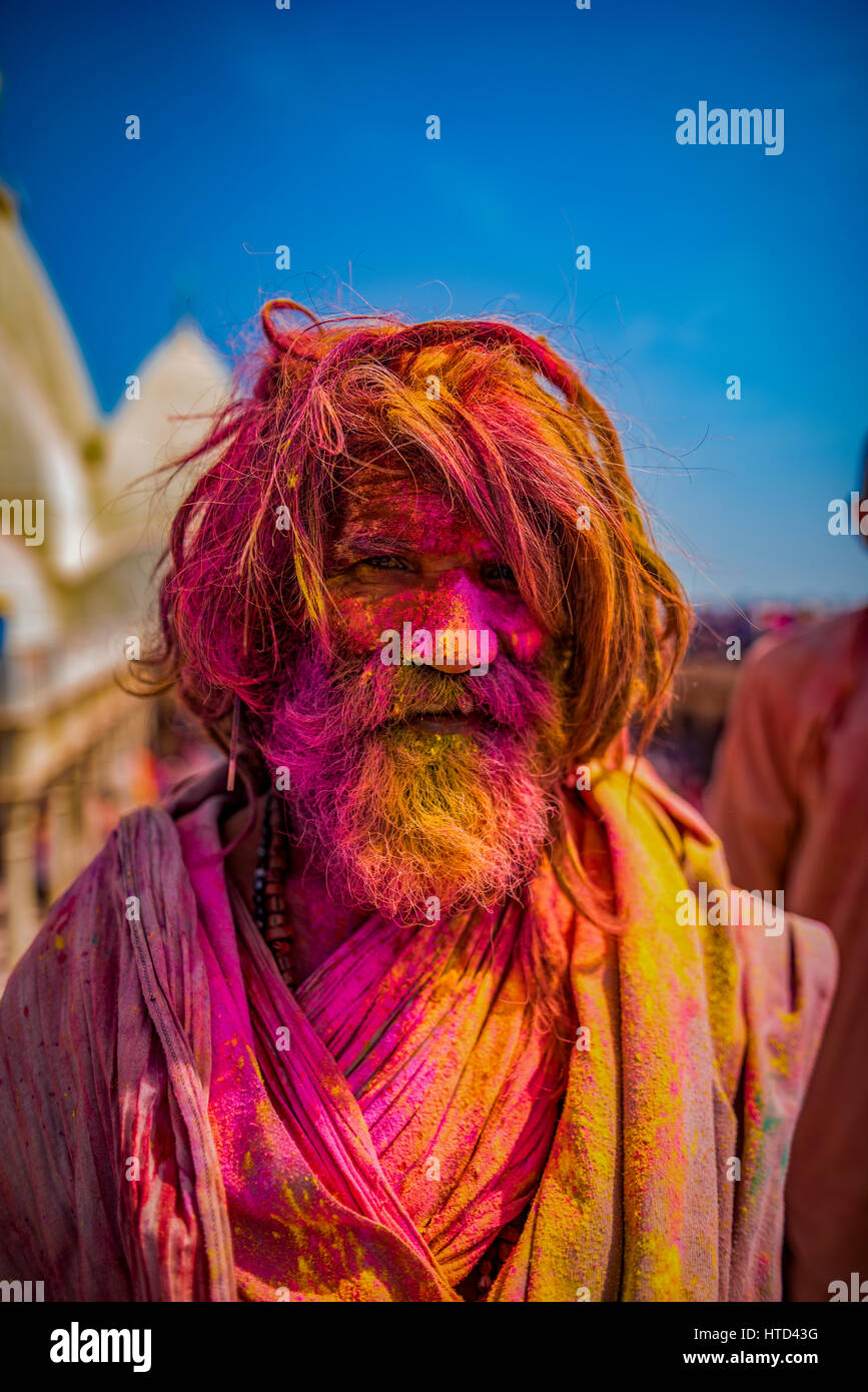 Hinduism colour hi-res stock photography and images - Alamy