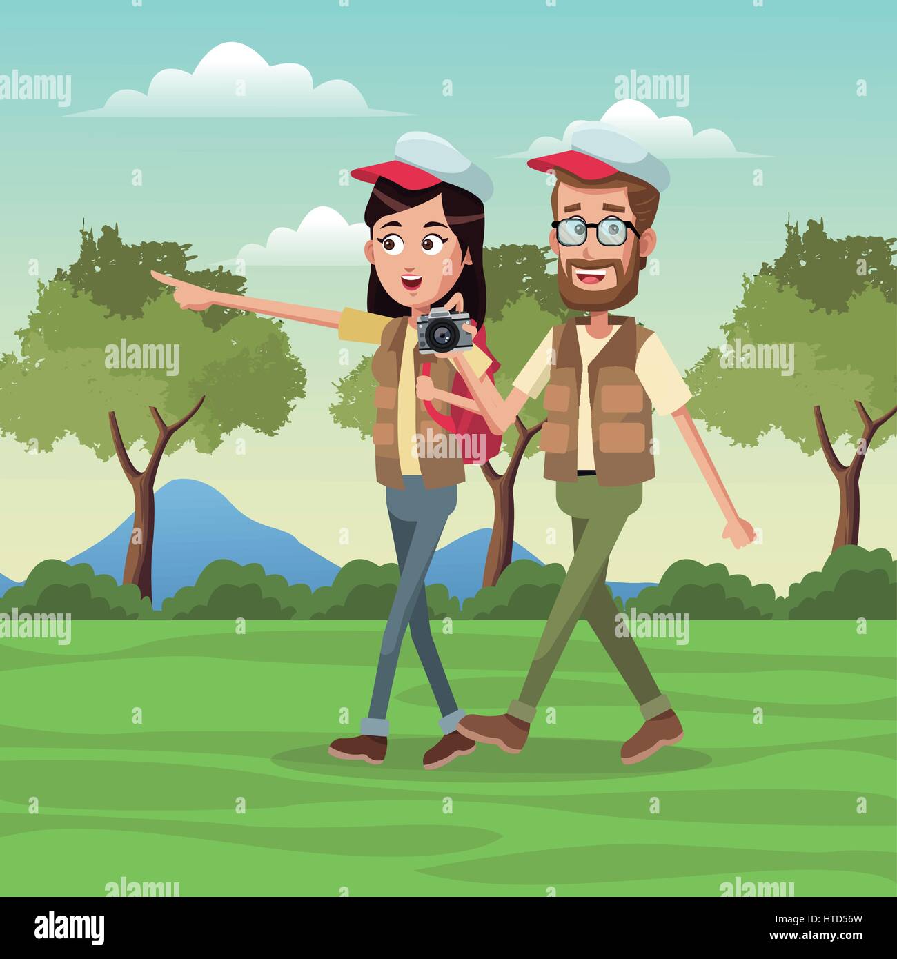 Cap and vest Stock Vector Images - Alamy