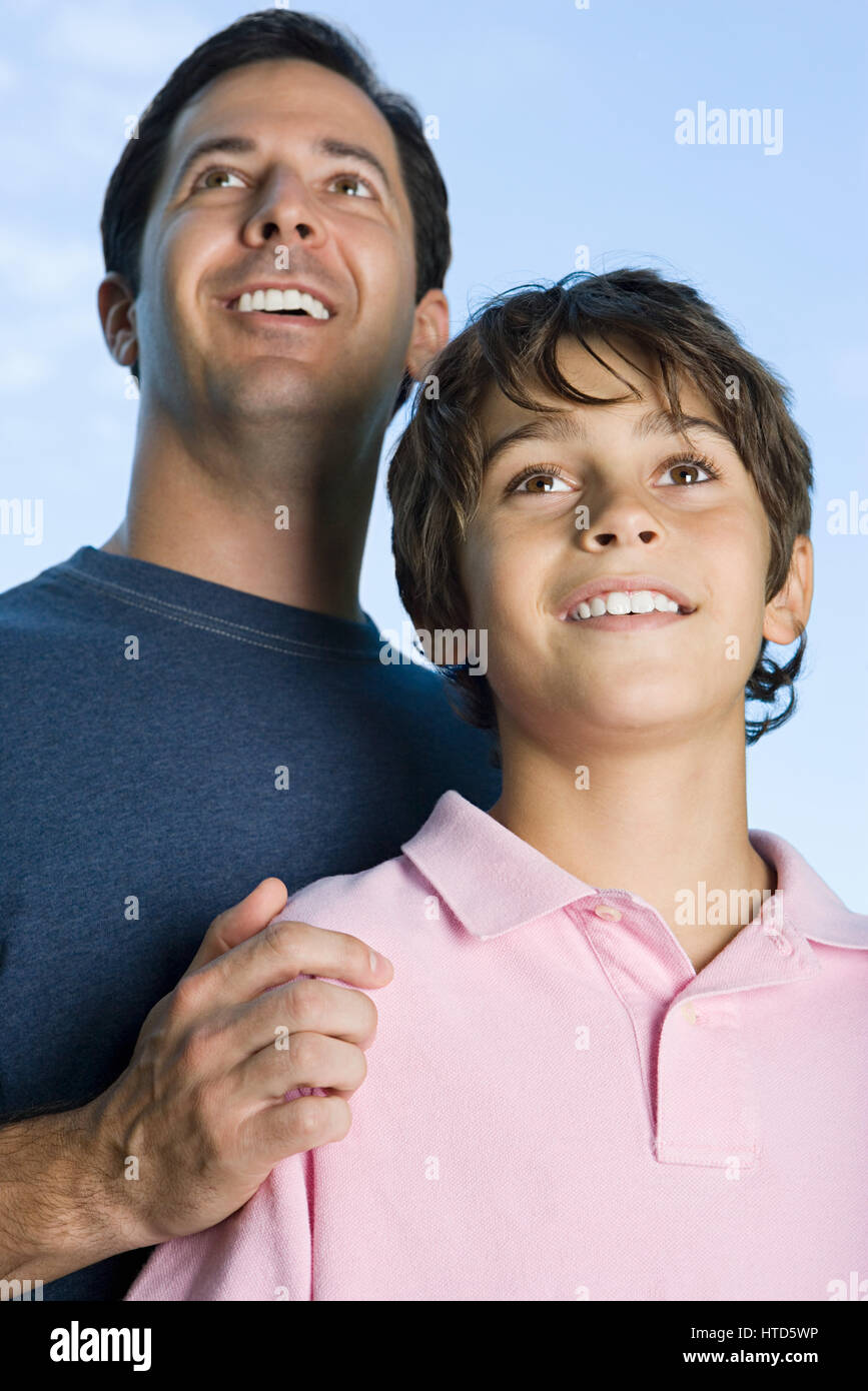 Father and son Stock Photo - Alamy