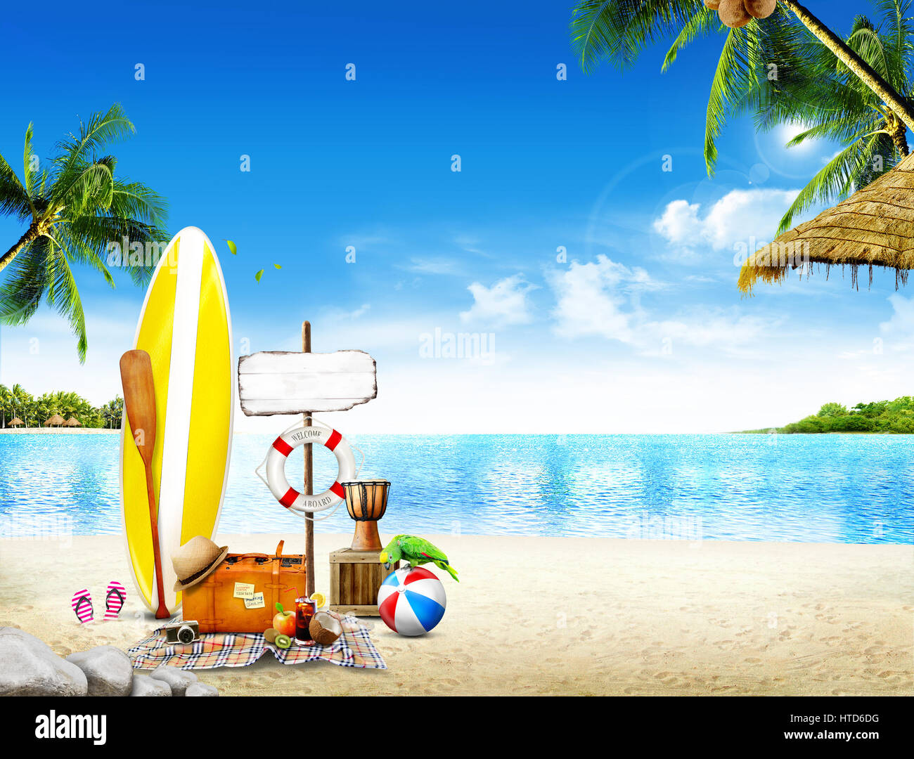Gorgeous Summer 1 Stock Photo - Alamy