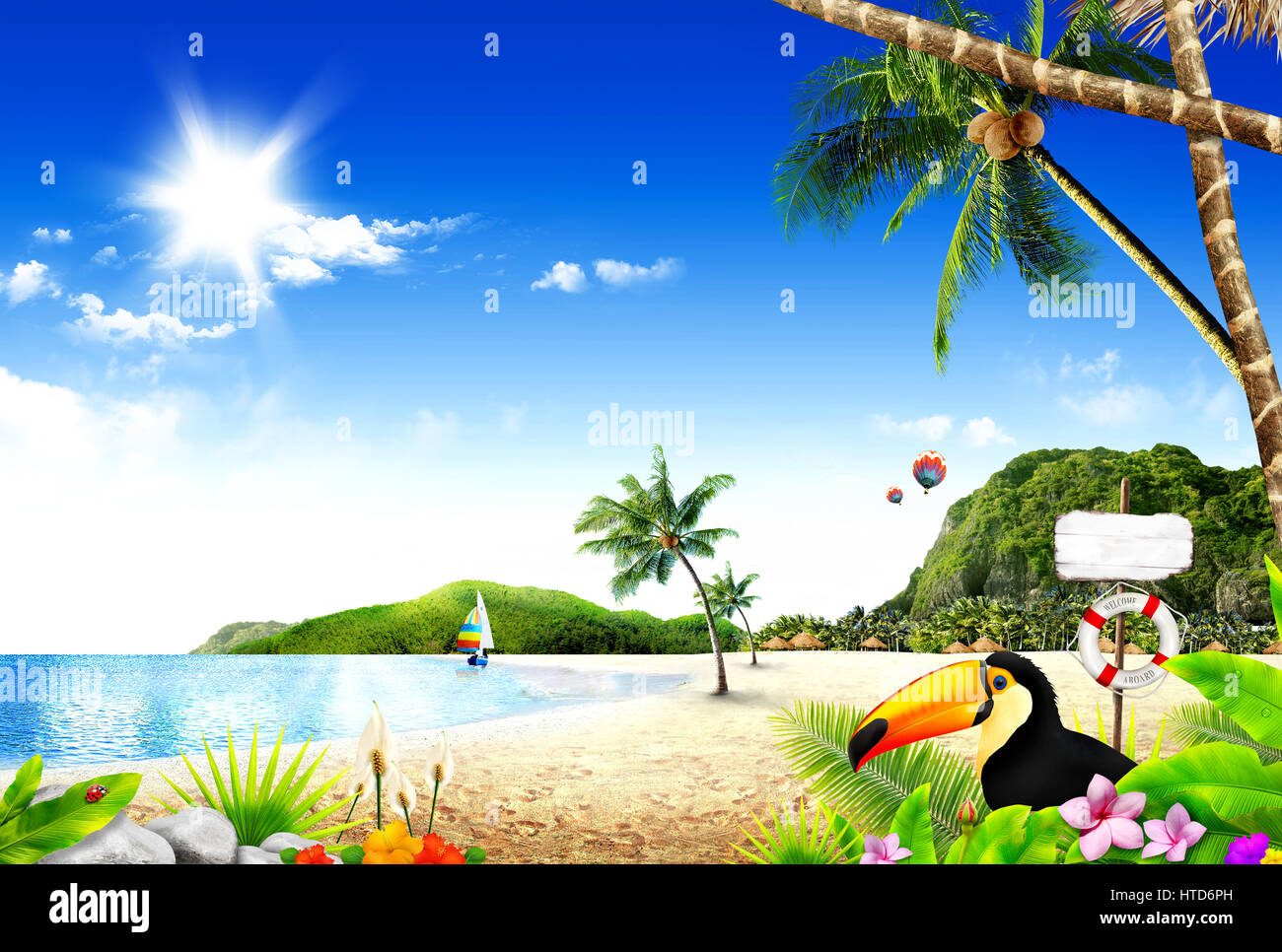 Gorgeous Summer 1 Stock Photo - Alamy