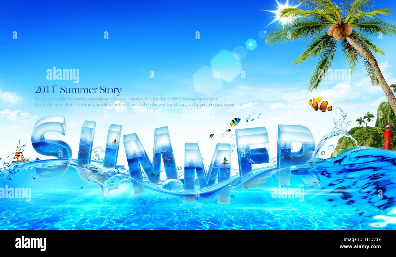 Gorgeous Summer 2 Stock Photo - Alamy