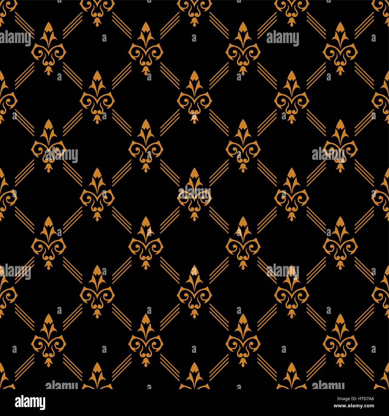 Vector seamless pattern. Luxury gold texture. Pattern can be used as a ...