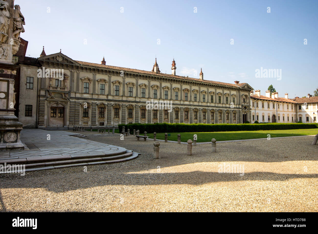 Certosa pavia monastery complex hi-res stock photography and images - Alamy