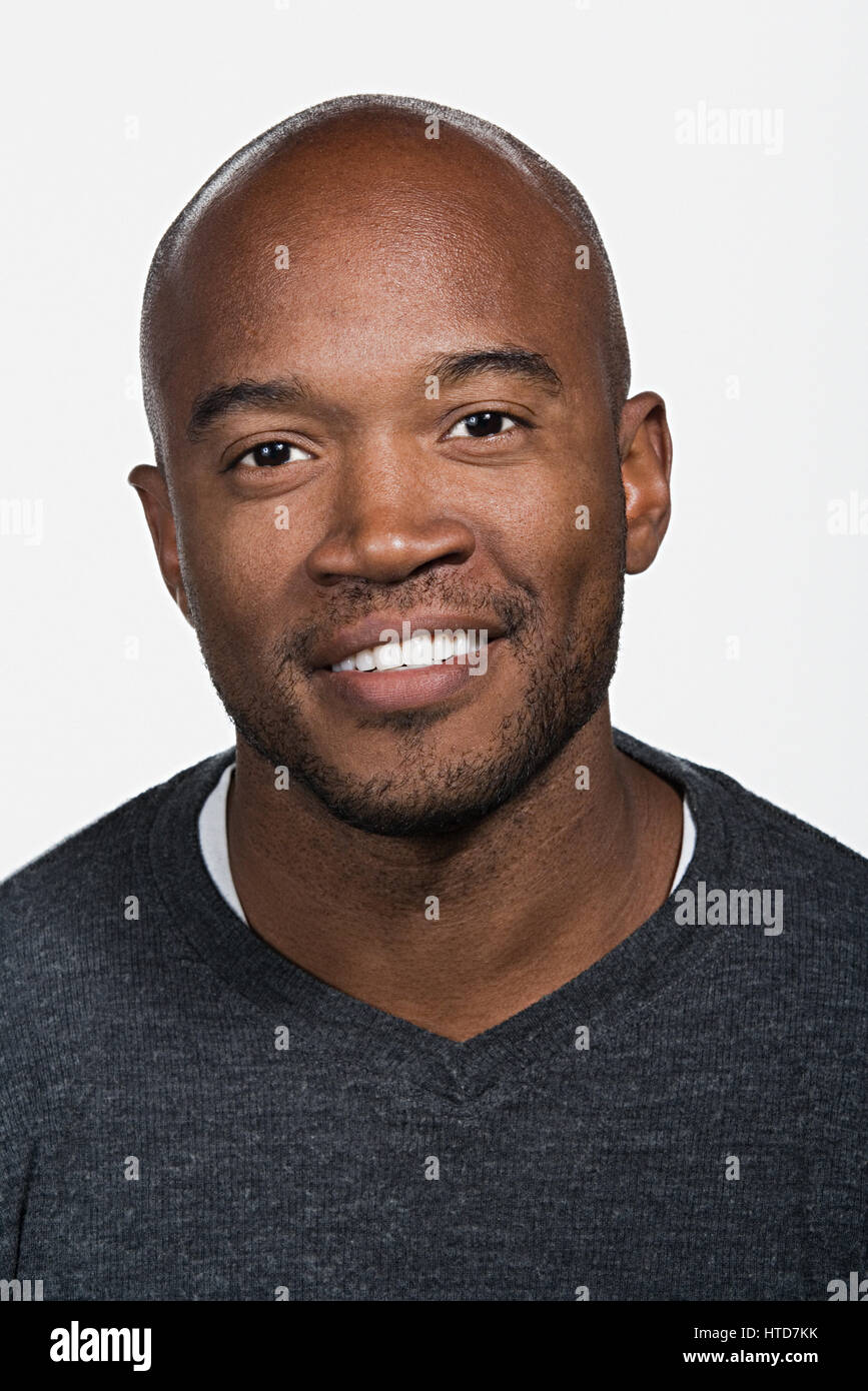 Portrait of mid adult African American man Stock Photo - Alamy