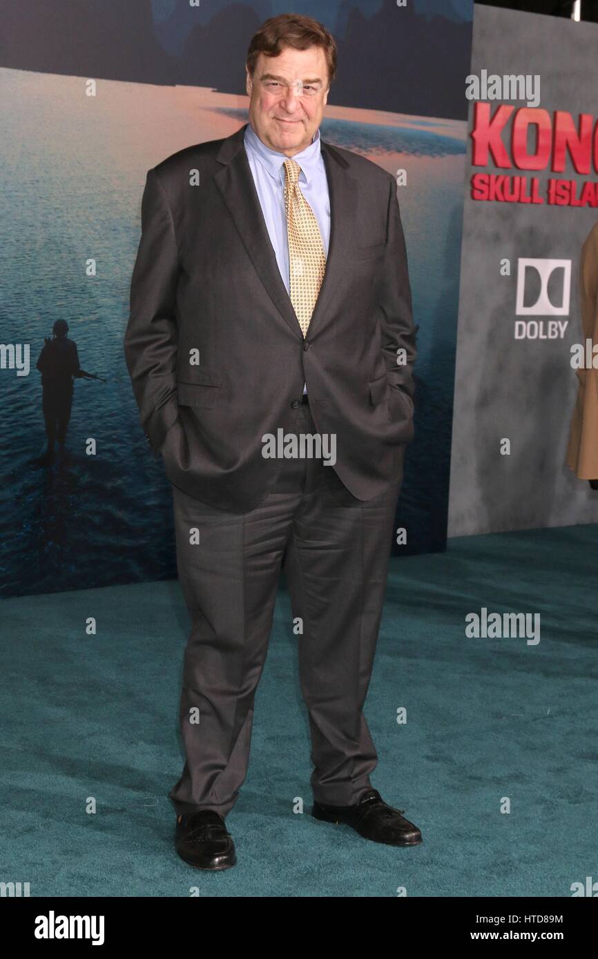 Los Angeles, CA, USA. 8th Mar, 2017. John Goodman at arrivals for KONG ...