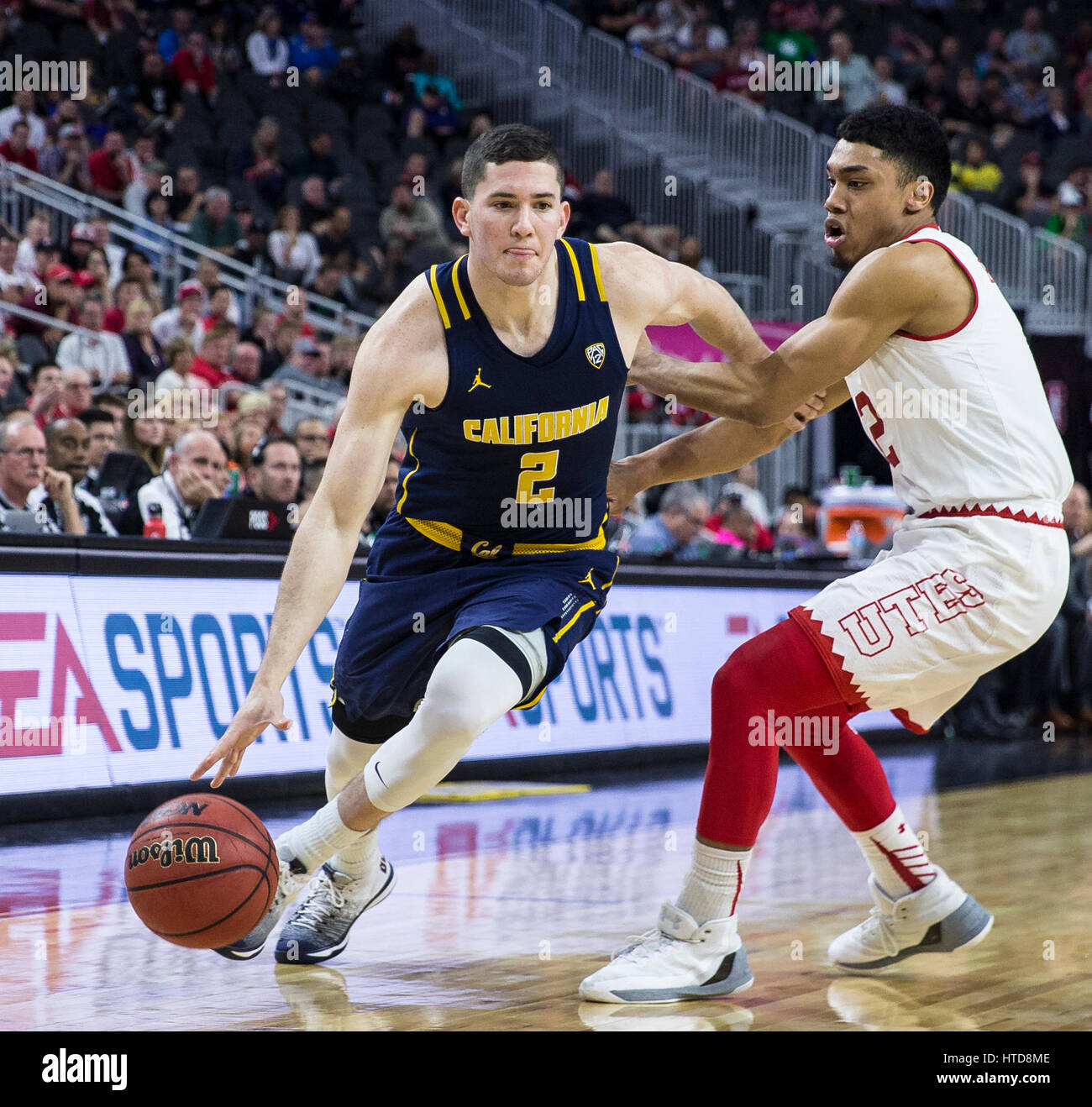 Mar 09 2017 Las Vegas, NV, U.S.A. California guard Sam Singer (2 ...