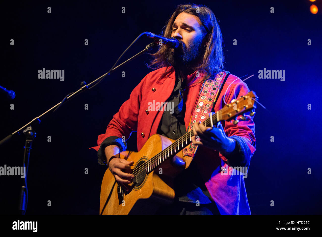 Trezzo sull'Adda Milan, Italy. 09th Mar, 2017. The Italian singer ...