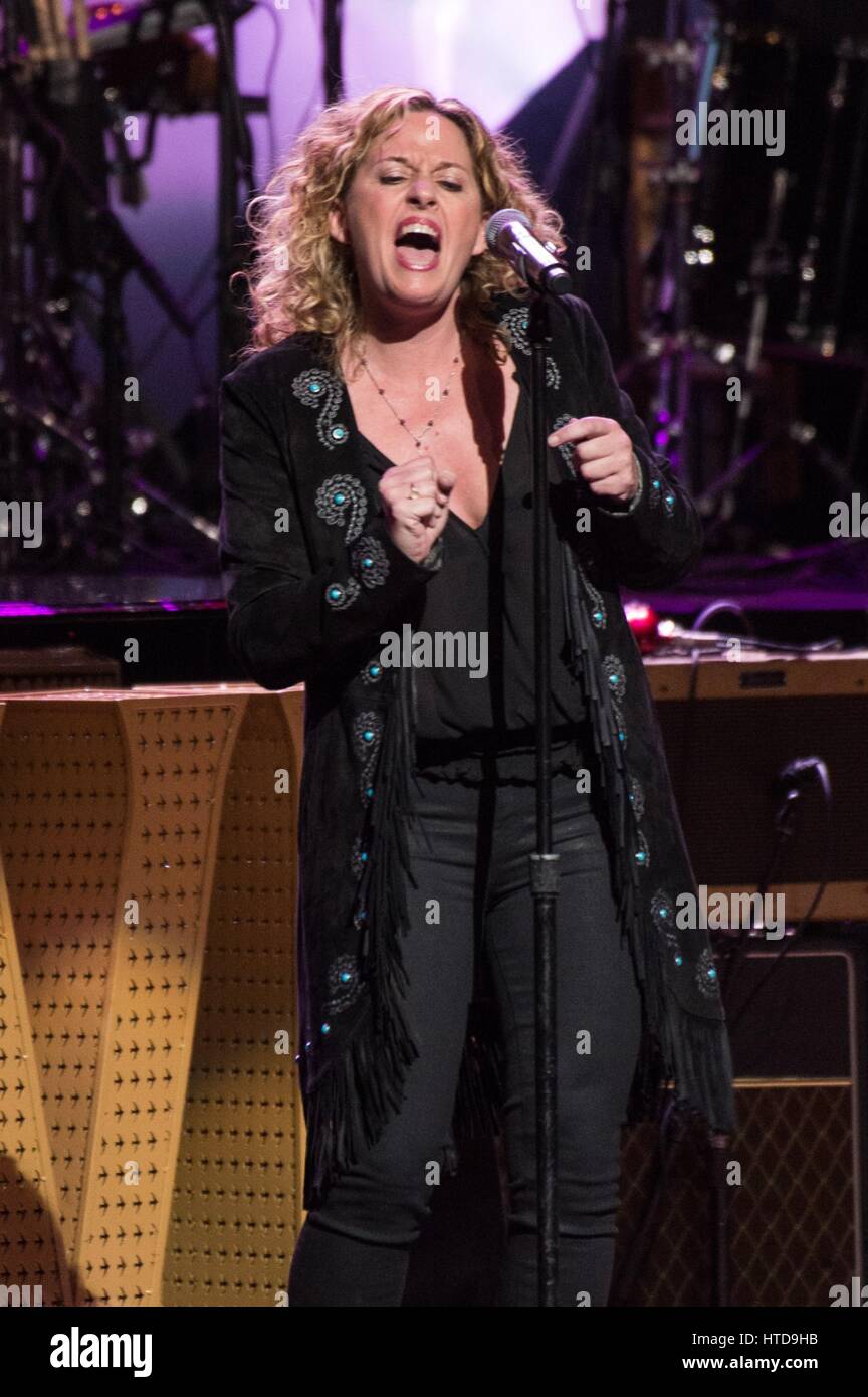 New York, NY, USA. 9th Mar, 2017. Amy Helm inside for LOVE ROCKS NYC! A ...