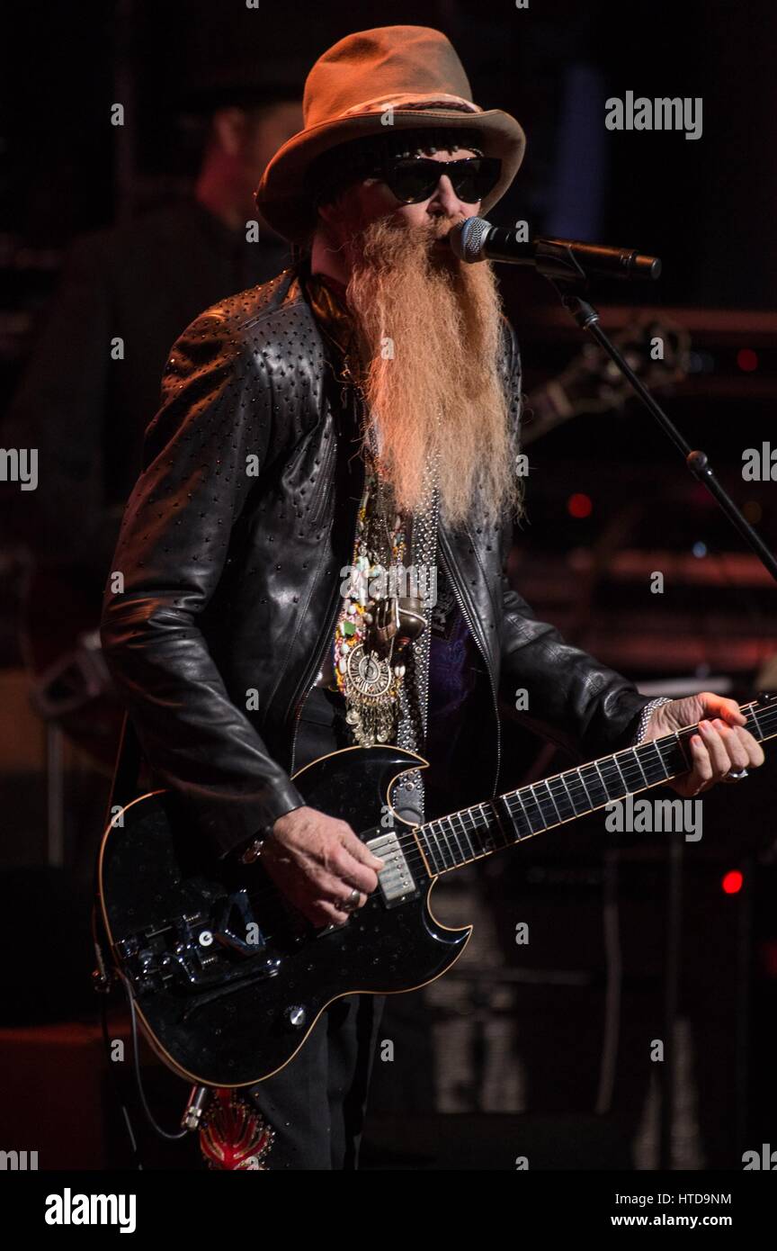 New York, NY, USA. 9th Mar, 2017. Billy Gibbons inside for LOVE ROCKS ...