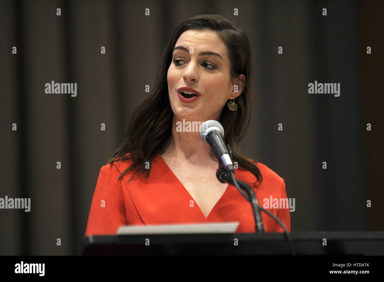 New York City 8th Mar 2017 Actress And Global Goodwill Ambassador