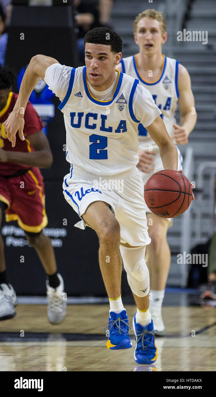 Mar 09 2017 Las Vegas, NV, U.S.A UCLA guard Lonzo Ball (2) scored 12 ...