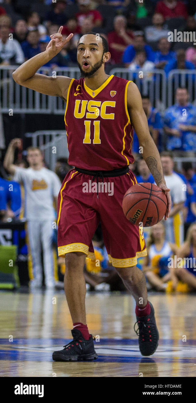 Mar 09 2017 Las Vegas, NV, U.S.A. USC guard Jordan McLaughlin (11 ...