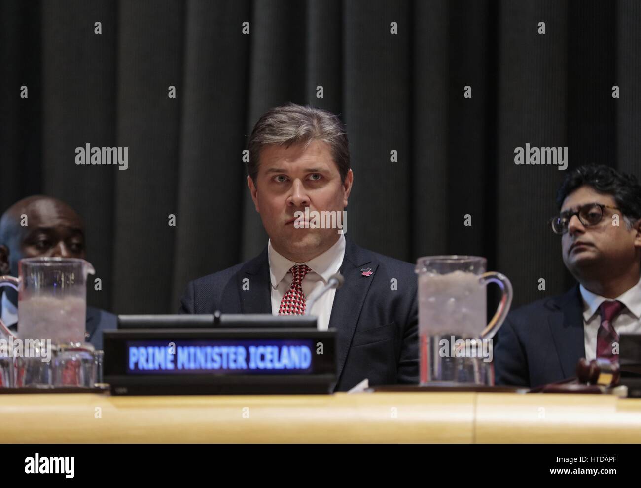 United Nations, New York, USA, 08 March 2017 - Bjarni Benediktsson ...