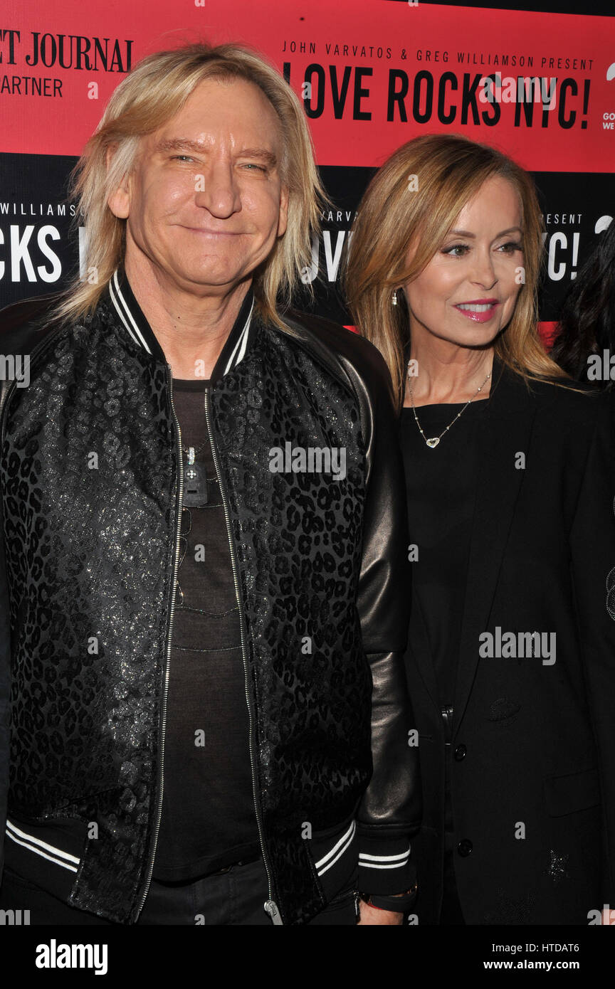 New York, NY, USA. 09th Mar, 2017. Joe Walsh and Marjorie Bach at 'Love ...