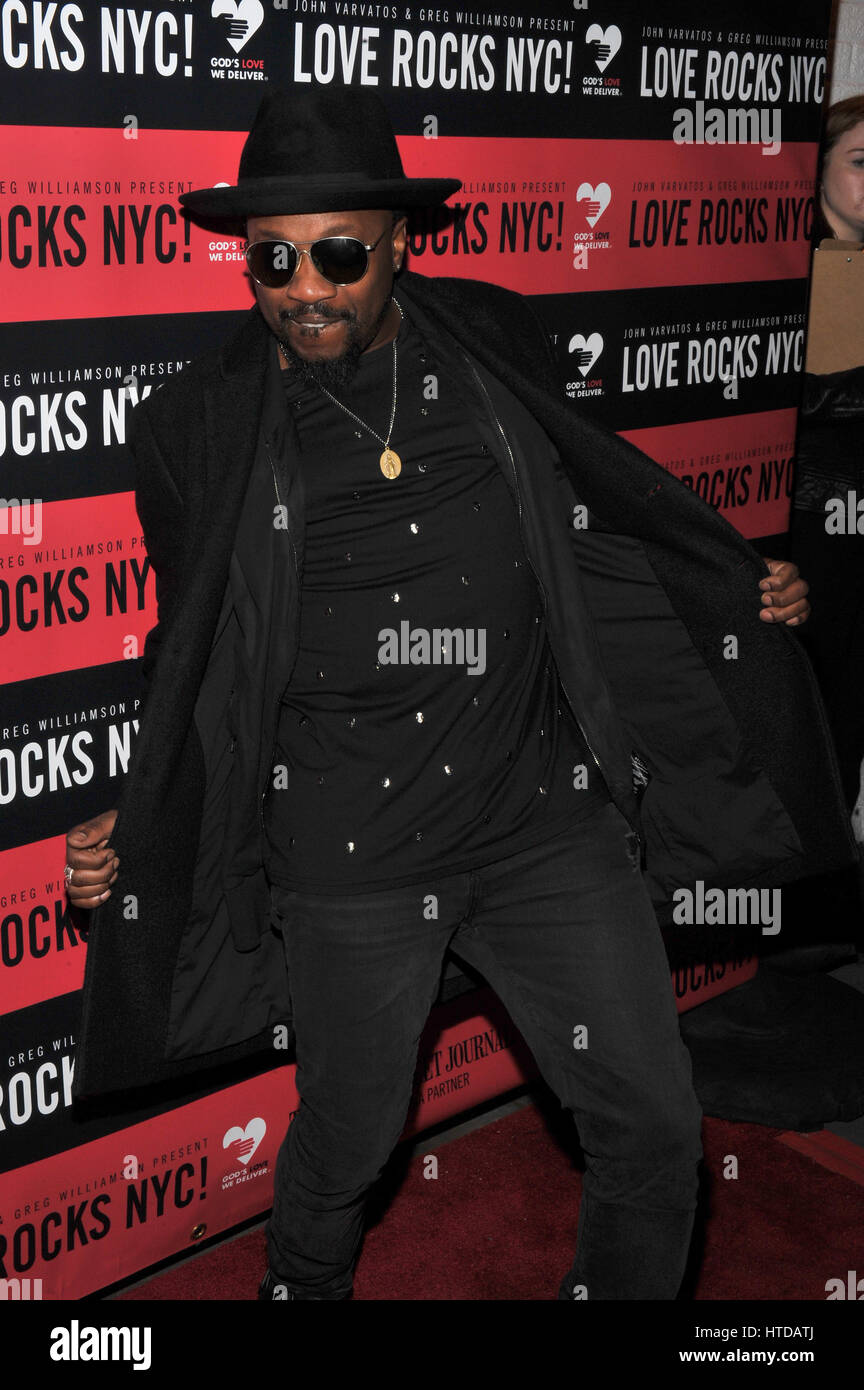 New York, NY, USA. 09th Mar, 2017. Anthony Hamilton at 'Love Rocks NYC ...
