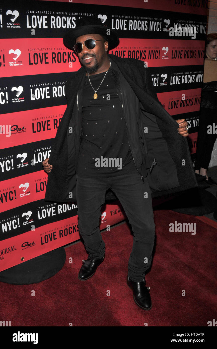 New York, NY, USA. 09th Mar, 2017. Anthony Hamilton at 'Love Rocks NYC ...