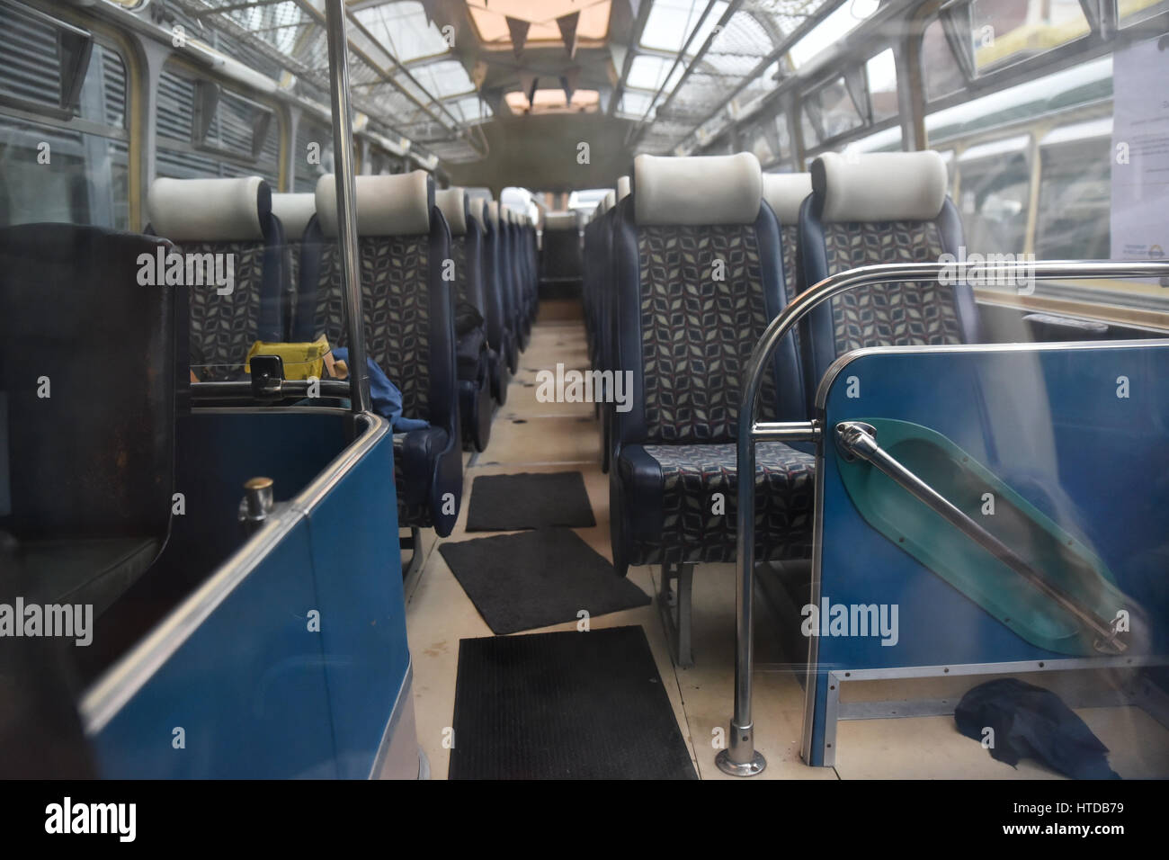 Victoria Coach Station, London, UK. 10th Mar, 2017. Classic coaches and ...