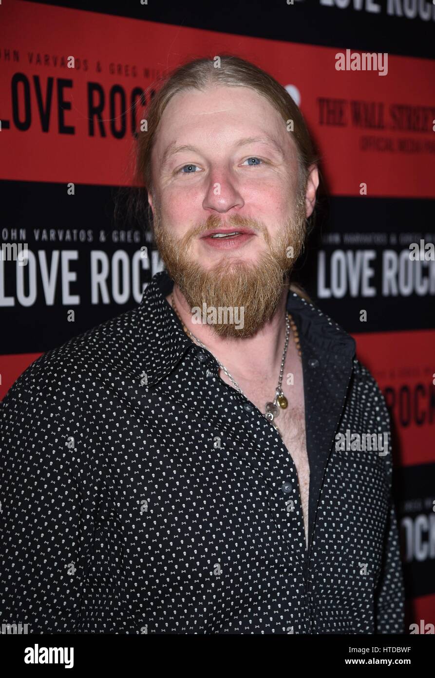 New York, NY, USA. 9th Mar, 2017. Derek Trucks in attendance for LOVE ...