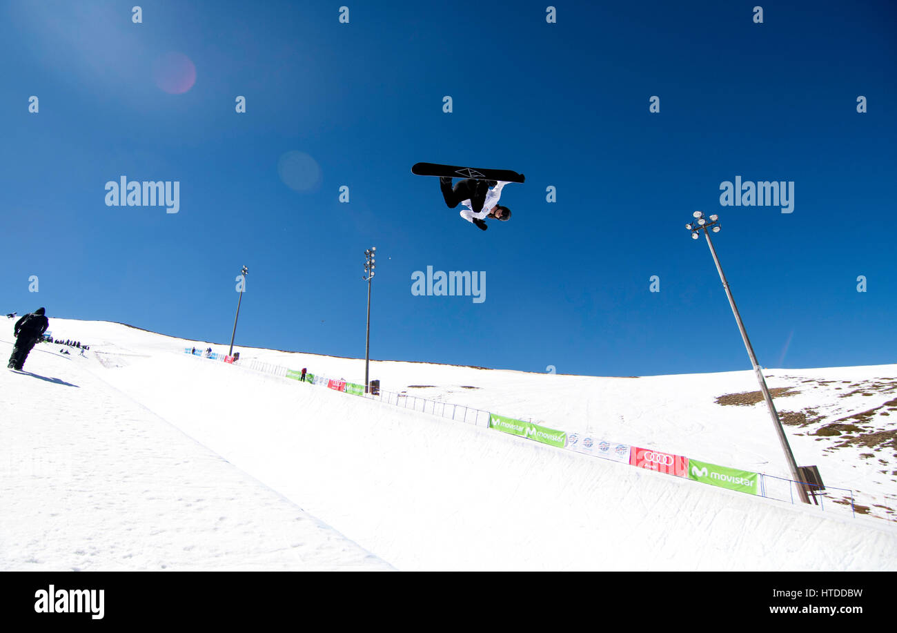Sierra Nevada, Spain. 10th Mar, 2017. Jamie Nicholls (Great Britain ...