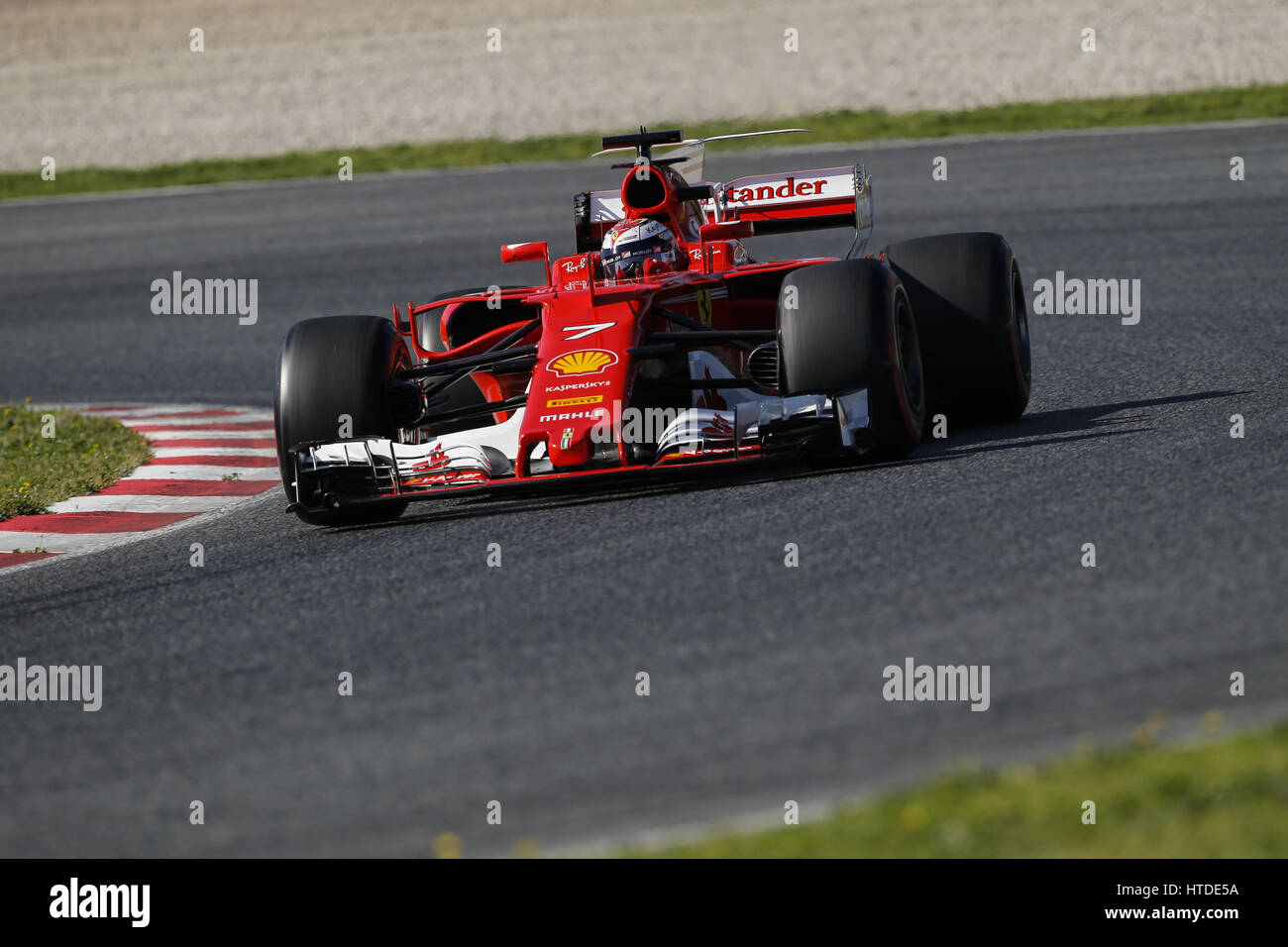 Montmelo, Catalonia, Spain. 10th Mar, 2017. KIMI RAIKKONEN of Finland ...