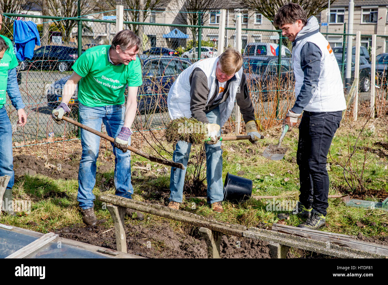 Breda, The Netherlands. 10th Mar, 2017. King Willem-Alexander and Queen ...