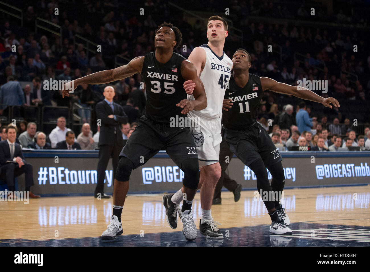 Madison Square Garden, New York, New York, USA. 09th Mar, 2017. Xavier ...
