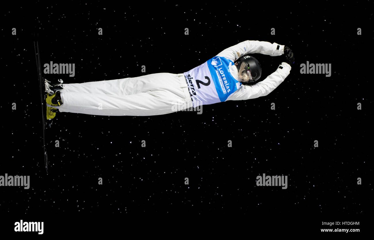 Sierra Nevada, Spain. 10th March, 2017. Danielle Scott (Australia) with ...