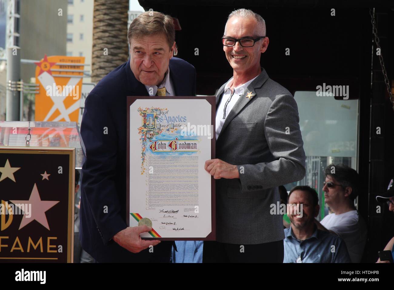 Hollywood, California, USA. 9th Mar, 2017. I15887CHW.John Goodman ...