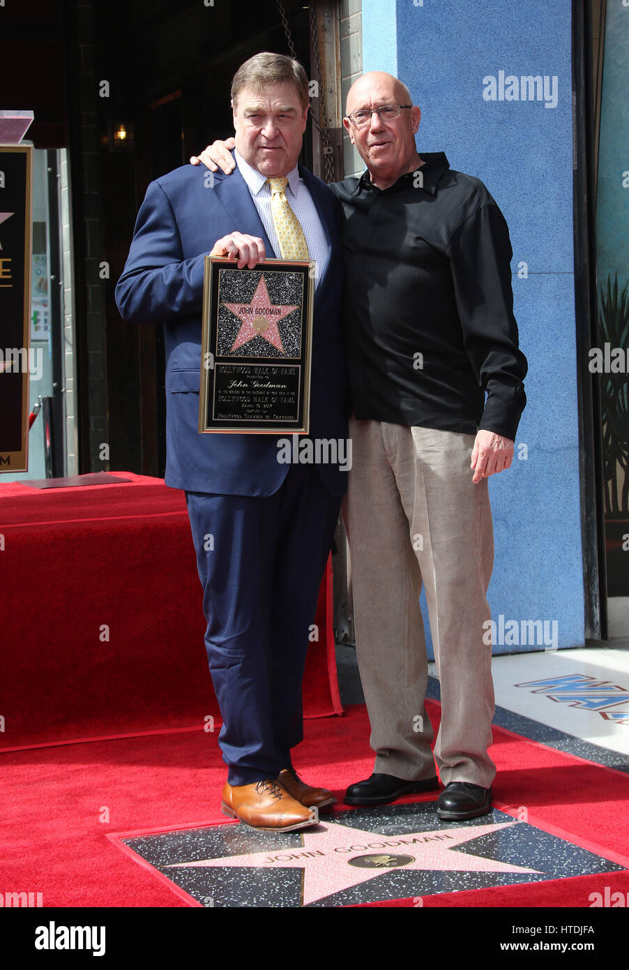 Hollywood, Ca. 10th Mar, 2017. John Goodman, Dann Florek, At John ...