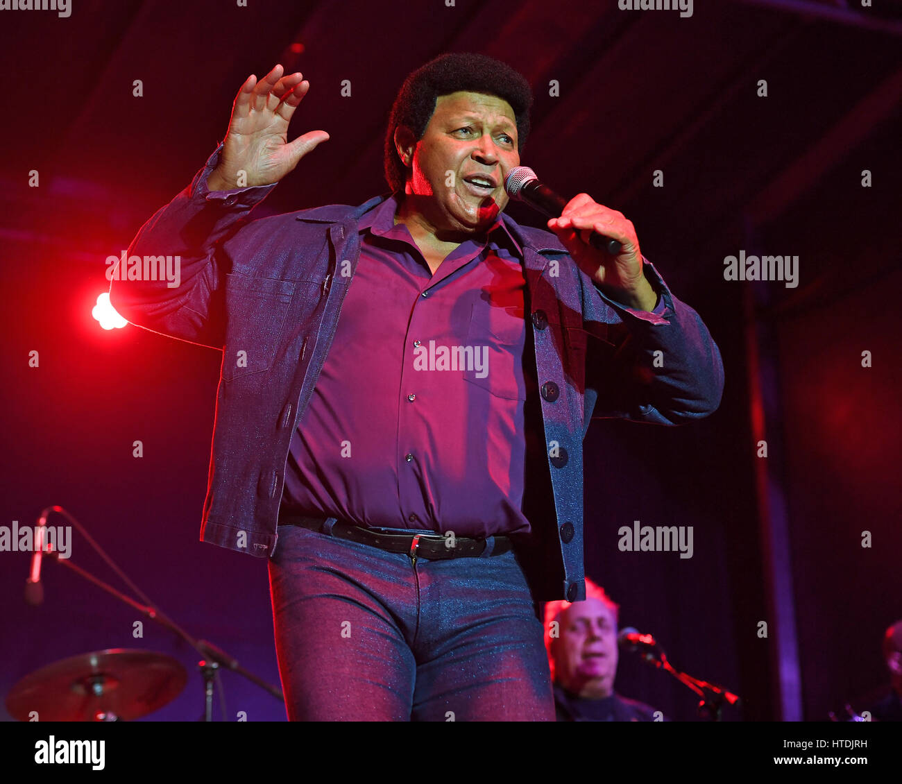 Fort Lauderdale FL, USA. 10th Mar, 2017. Chubby Checker performs at the ...