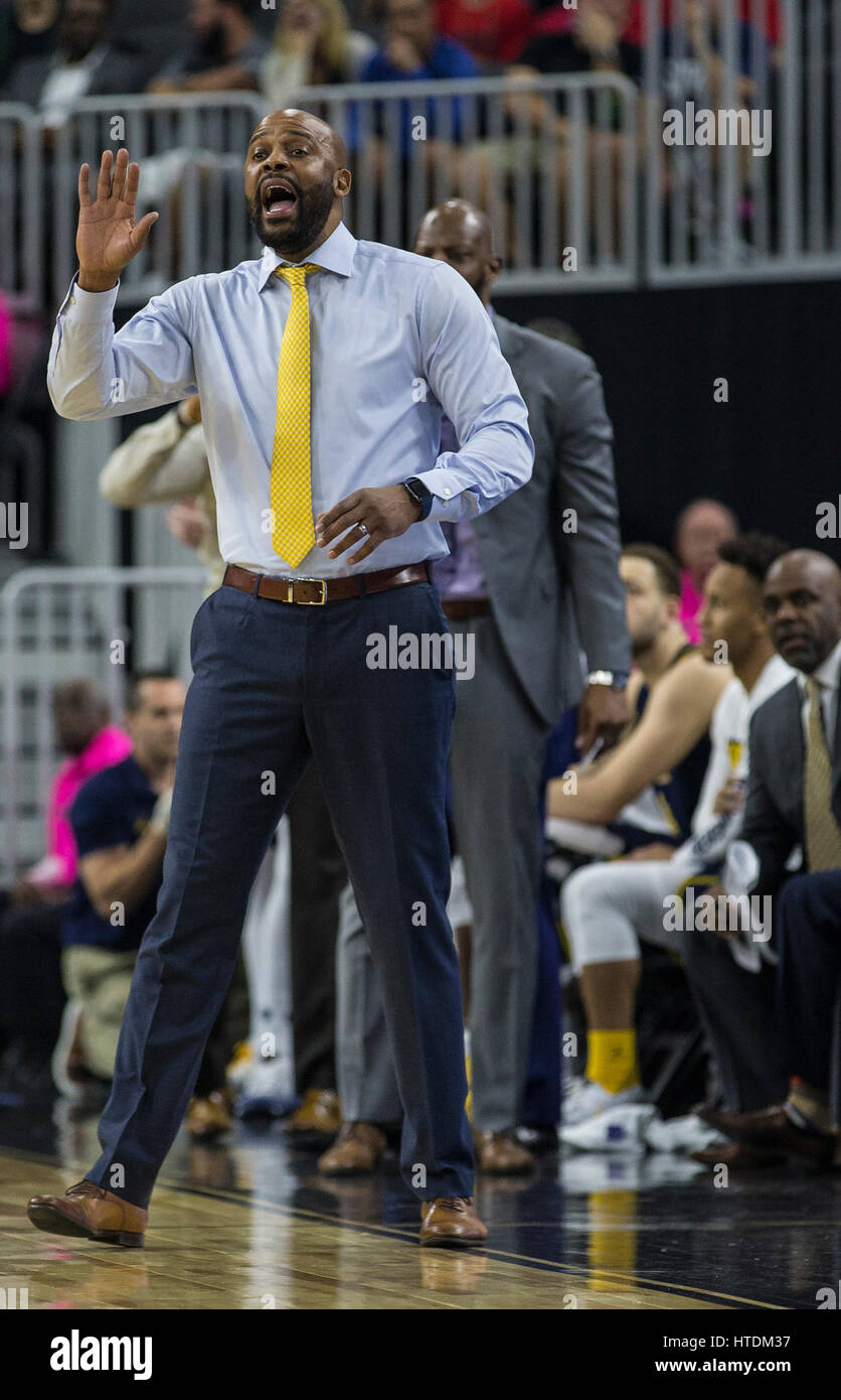 Mar 10 2017 Las Vegas, NV, U.S.A. California head coach Cuonzo Martin ...