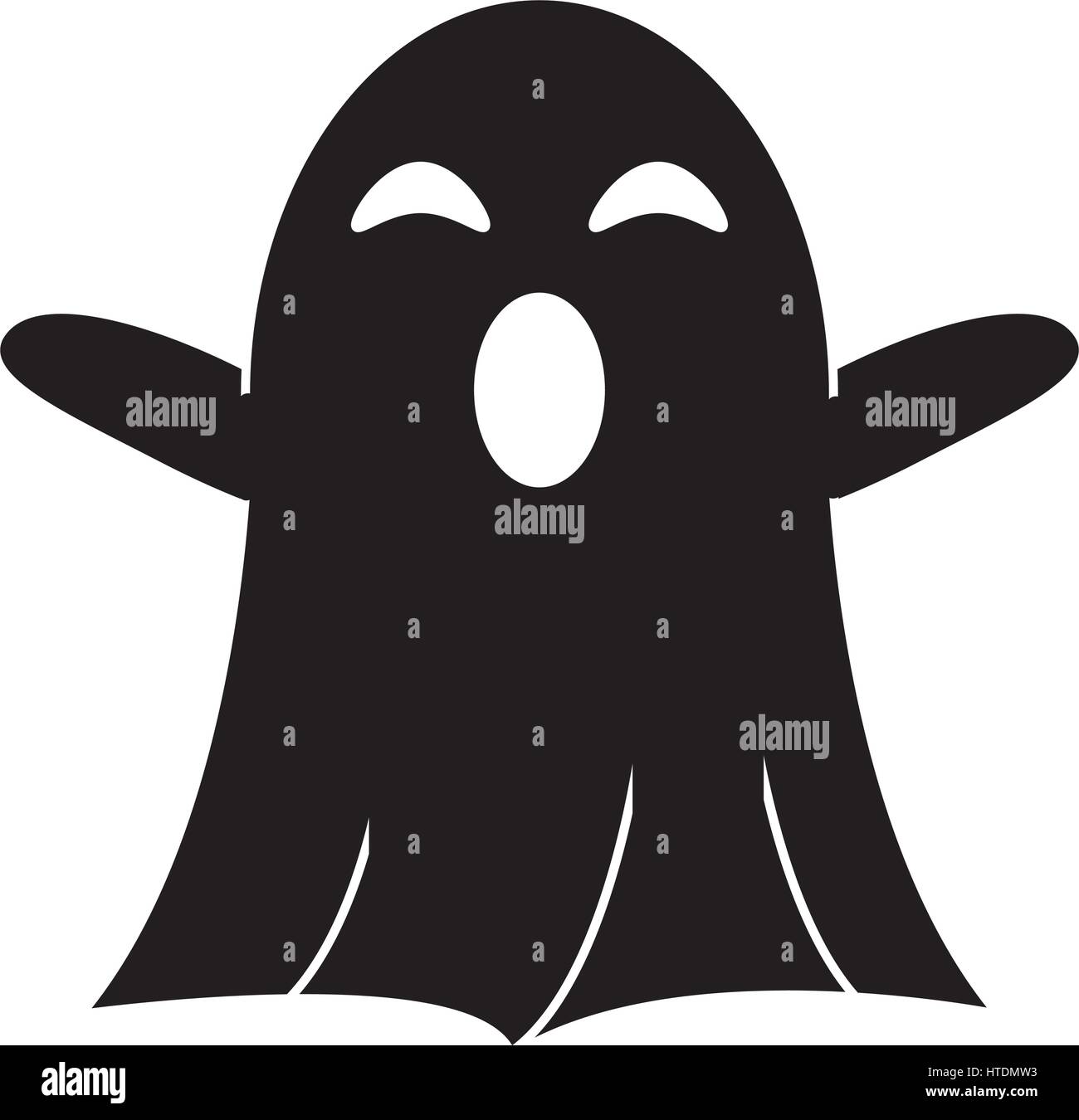ghost april fools s day pictogram Stock Vector Image & Art - Alamy