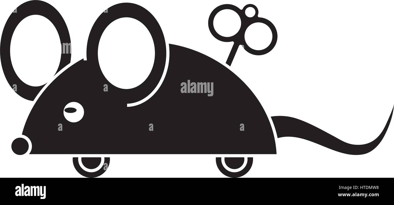 april fools day mouse surprise pictogram Stock Vector Image & Art - Alamy