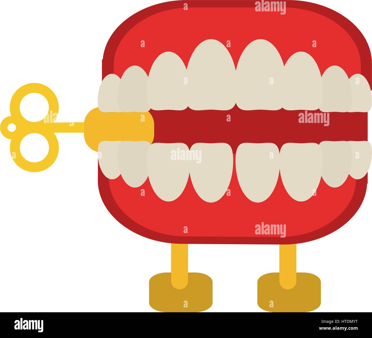 april fools day chattering teeth Stock Vector Image & Art - Alamy
