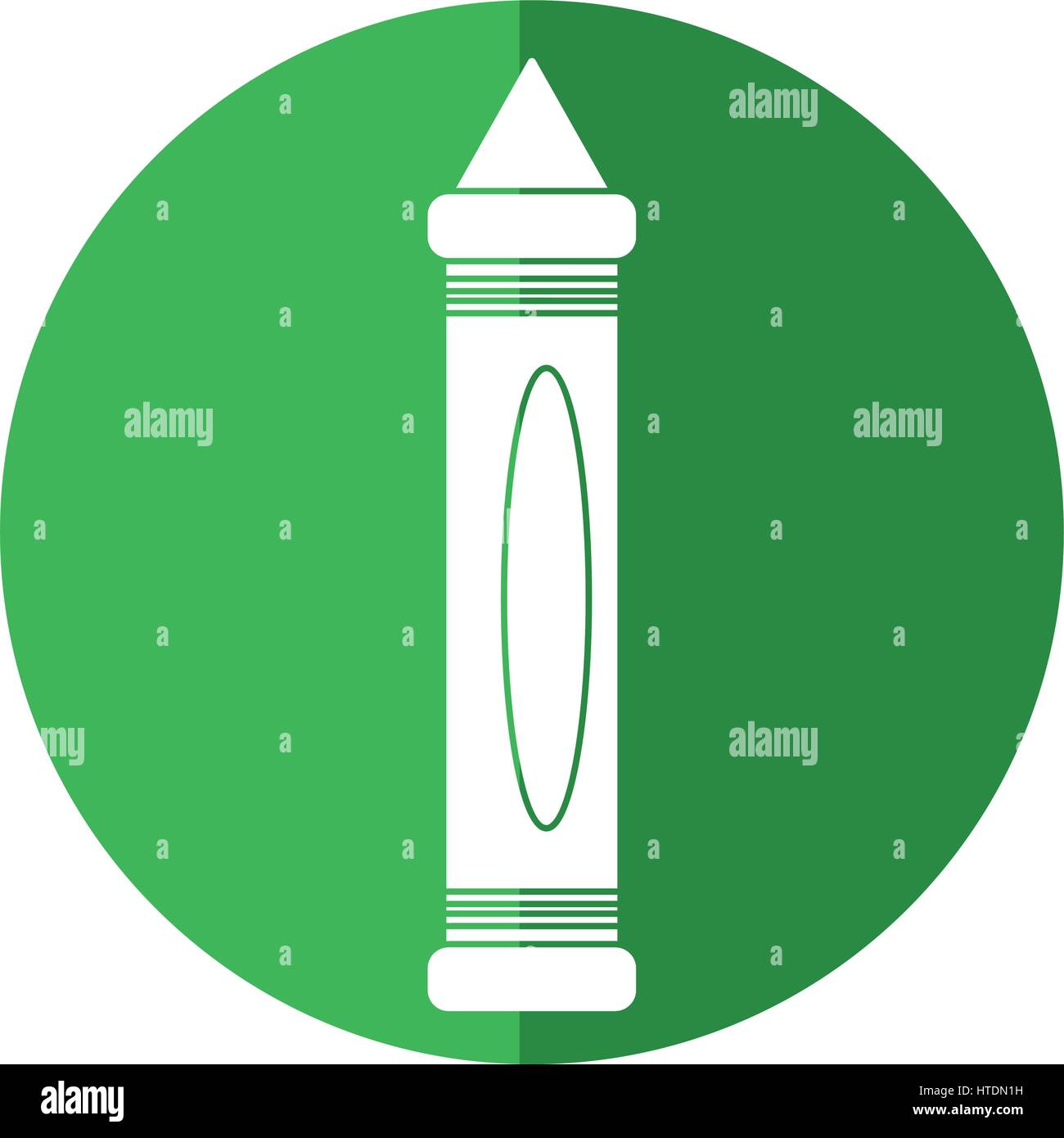 crayon color school shadow Stock Vector Image & Art - Alamy