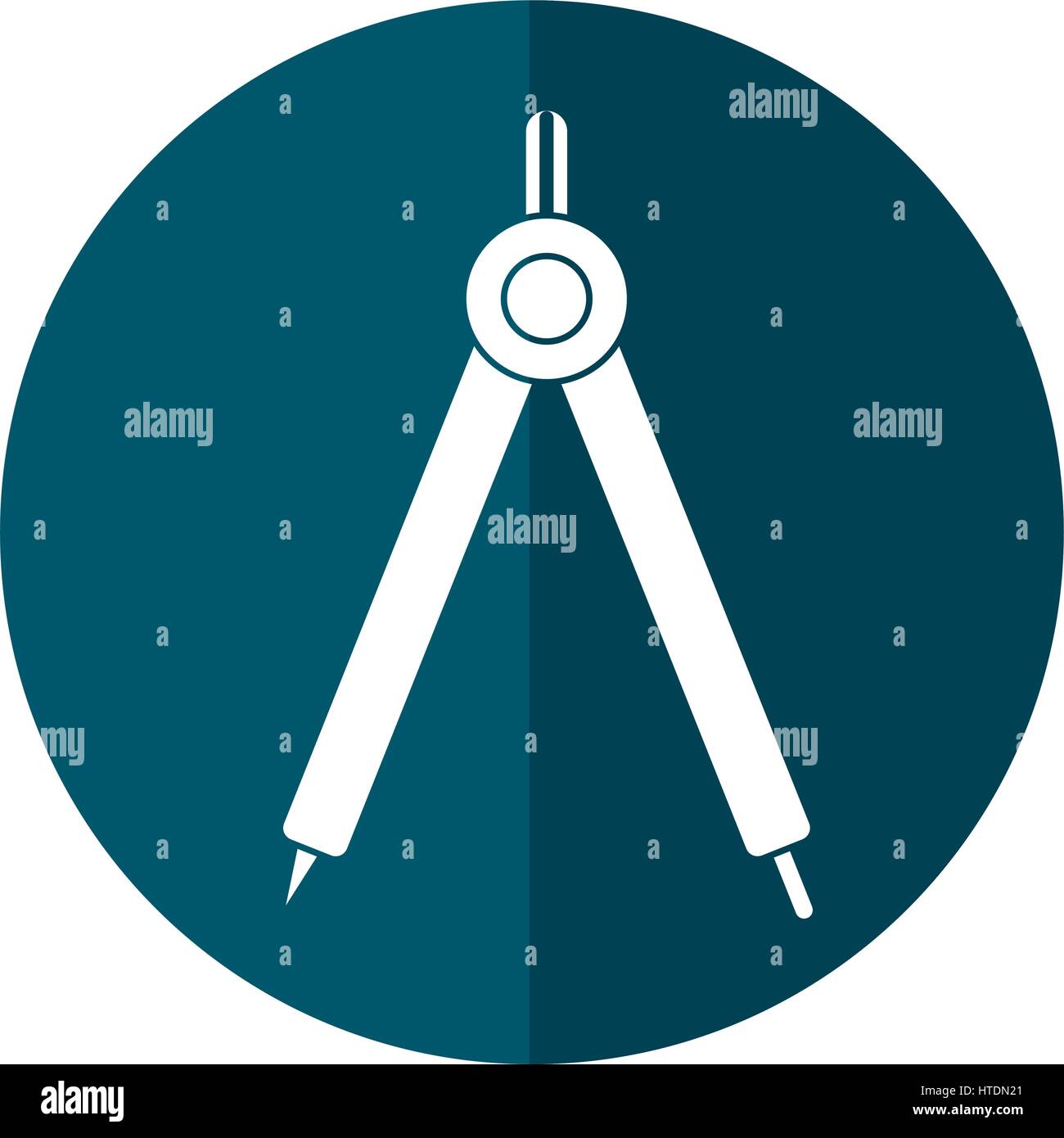 compass geometry school shadow Stock Vector Image & Art - Alamy