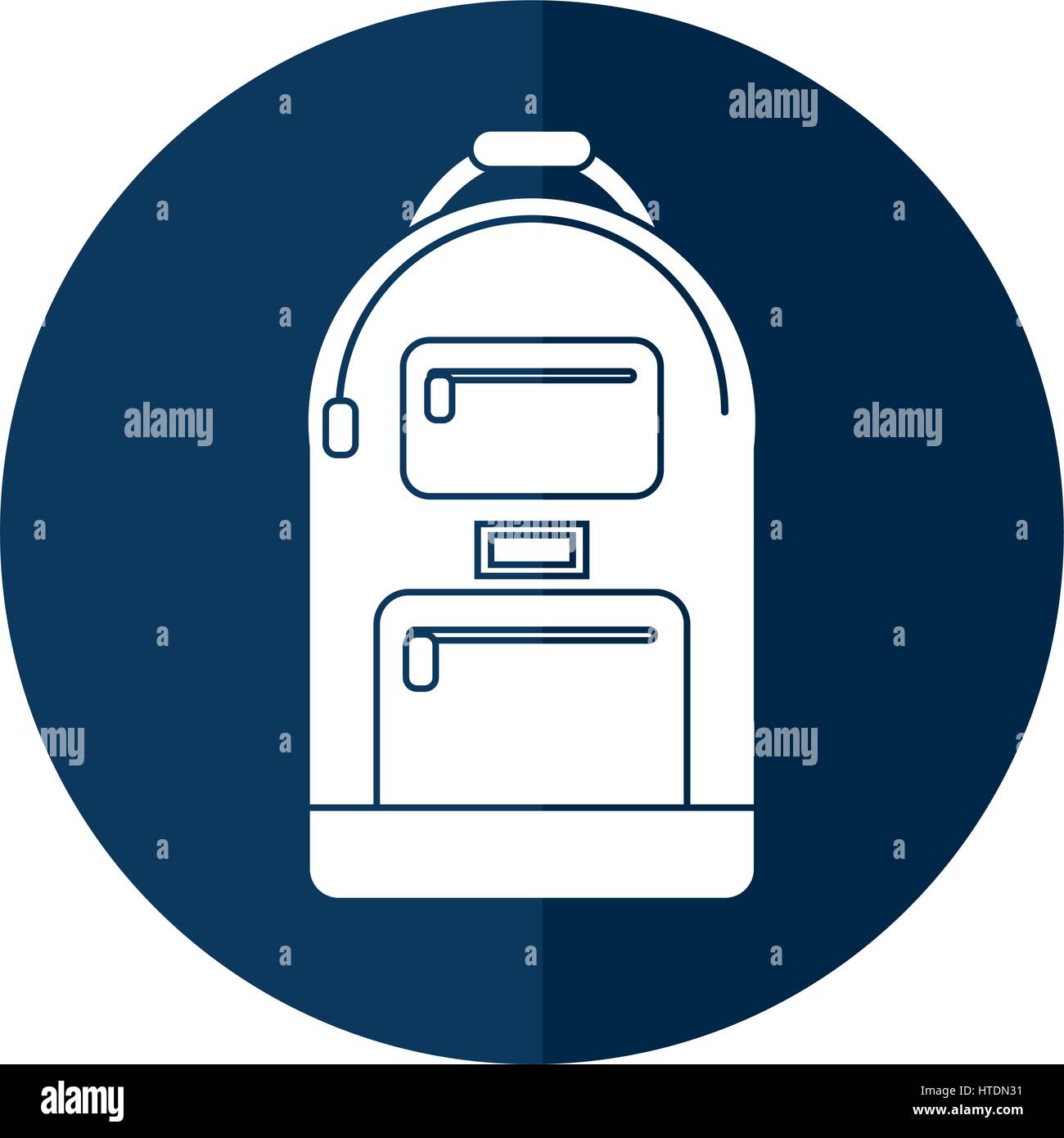 backpack school design shadow Stock Vector Image & Art - Alamy