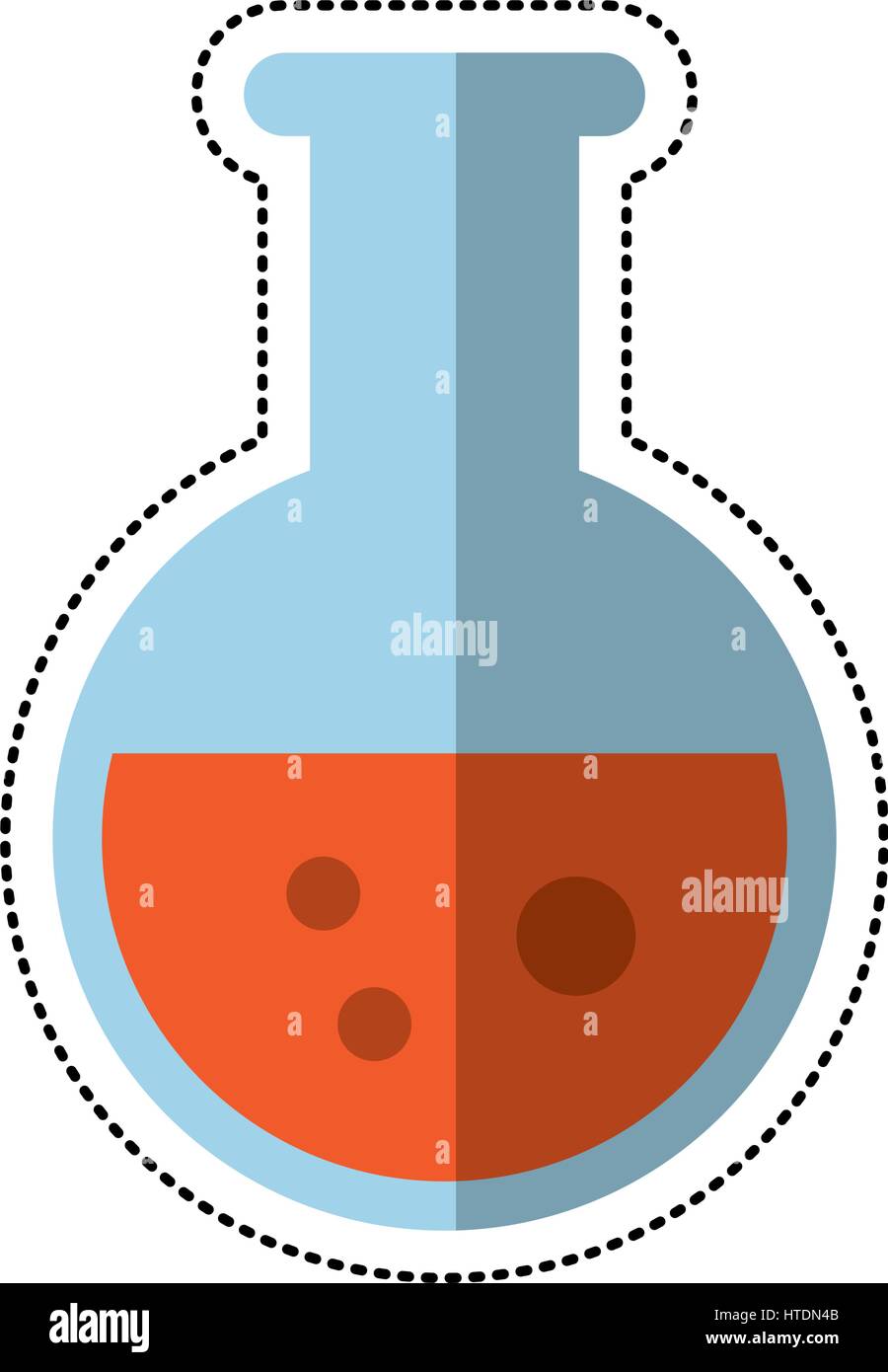 cartoon test tube chemistry school Stock Vector Image & Art - Alamy
