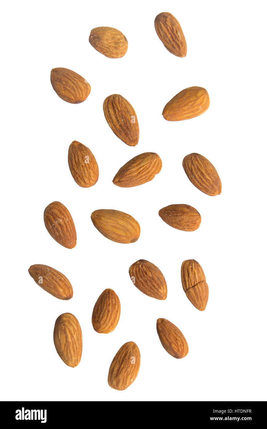 Almonds falling hi-res stock photography and images - Alamy