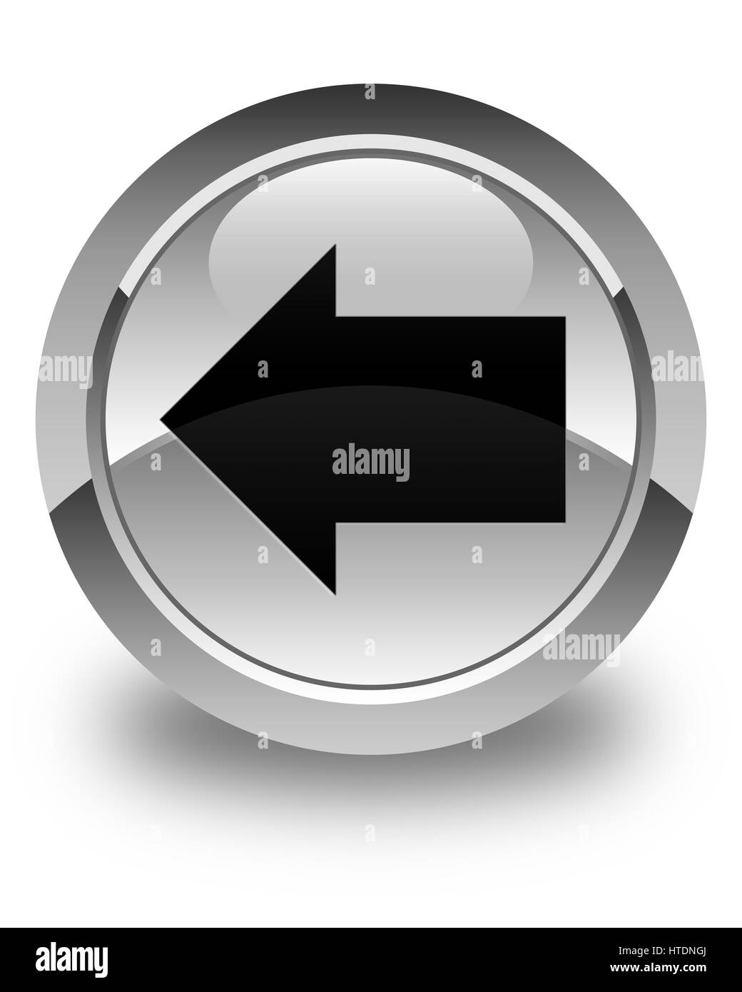 Back arrow icon Black and White Stock Photos & Images - Alamy