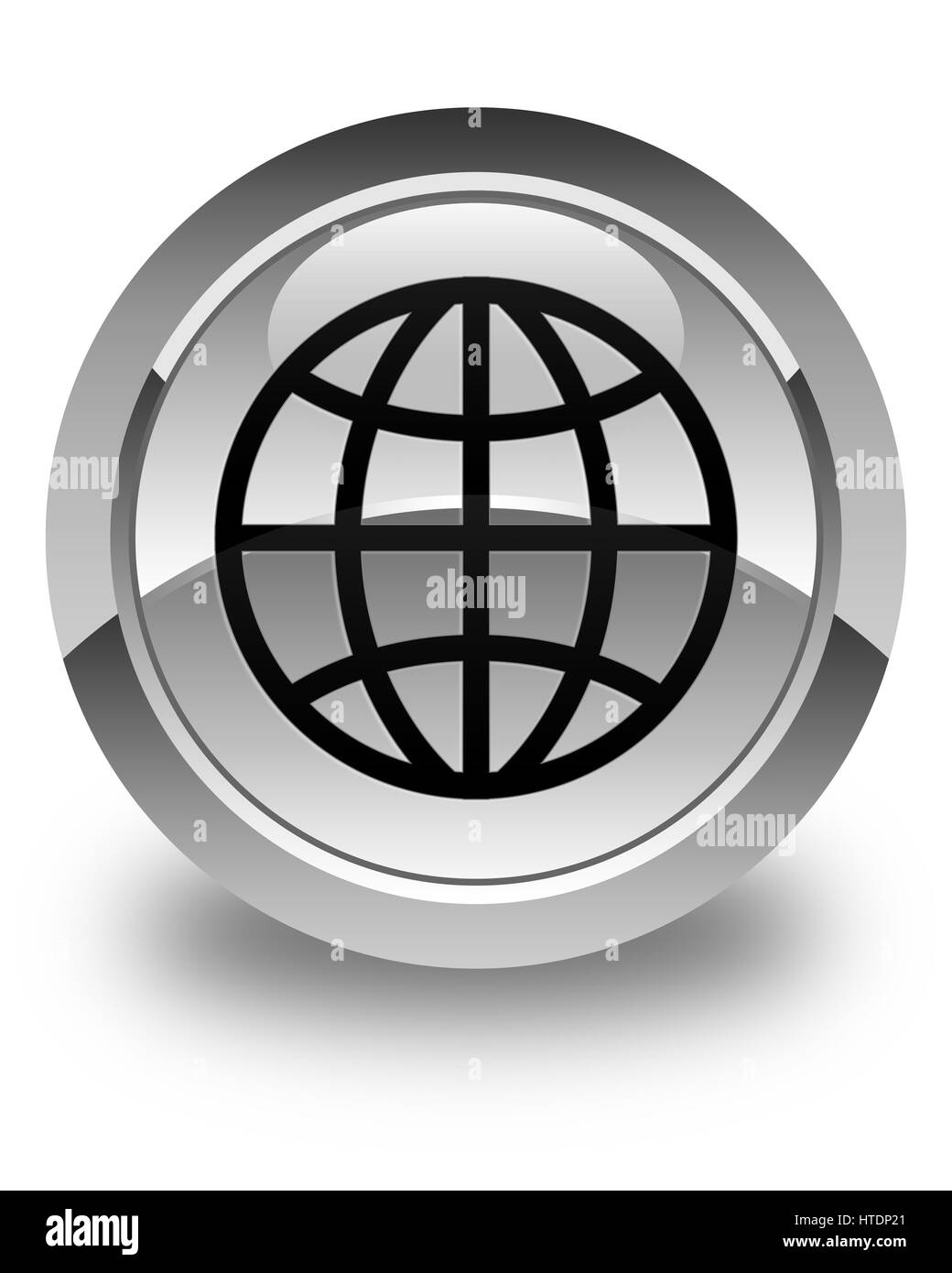 White world icon hi-res stock photography and images - Alamy