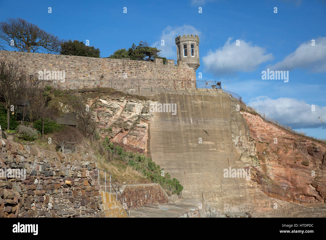Crail castle walk in Crail Scotland Stock Photo - Alamy