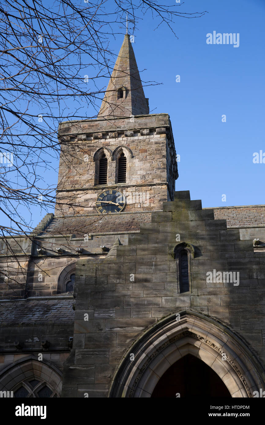 Holy Trinity church in St Andrew's Scotland Stock Photo - Alamy