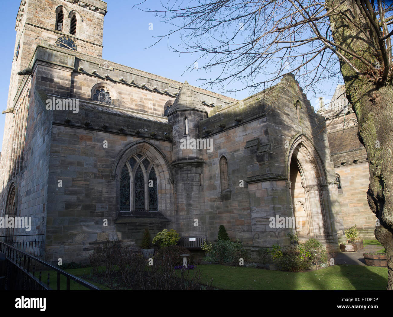 Holy Trinity church in St Andrew's Scotland Stock Photo - Alamy